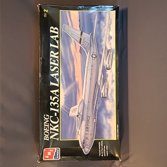 AMT ERTL | Toys | Amt Ertl 72 Scale Boeing Nkc135a Laser Lab Model Airplane Complete | Poshmark
